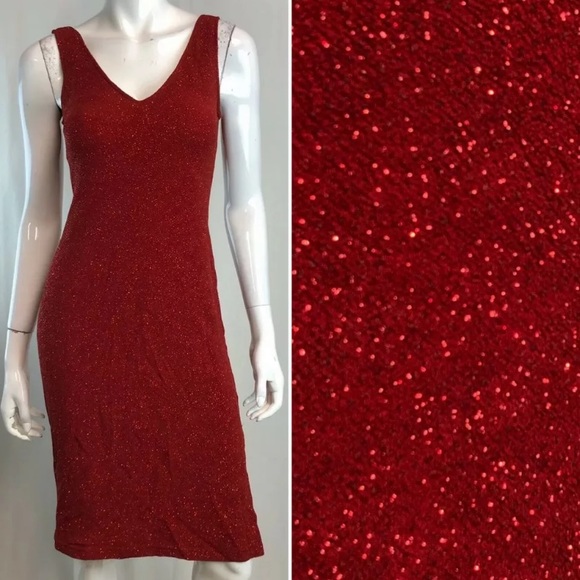 Jodi Kristopher | Dresses | Jodi Kristopher 9s Glitter Metallic Pencil ...